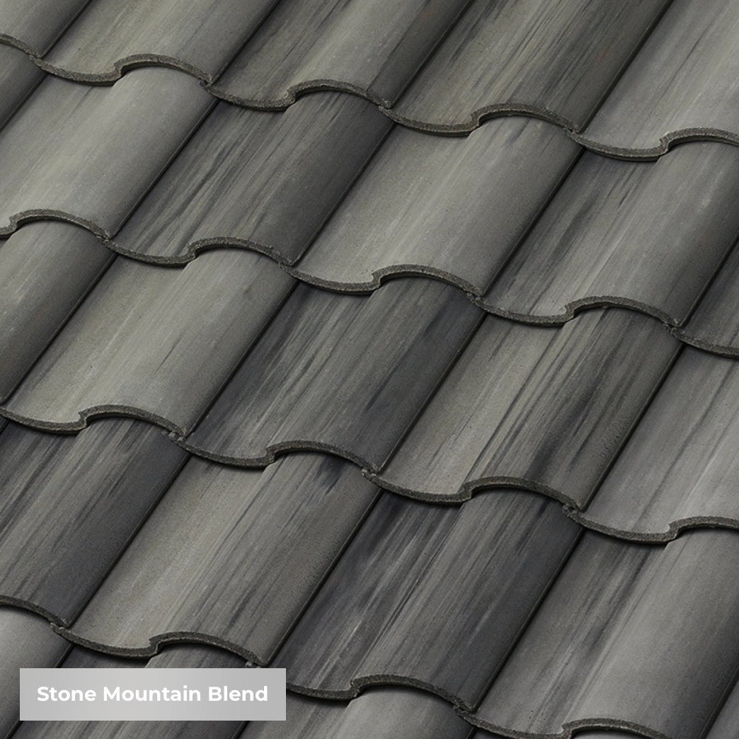 Barcelona 900 High Barrel Tile Newpoint Concrete Roofing